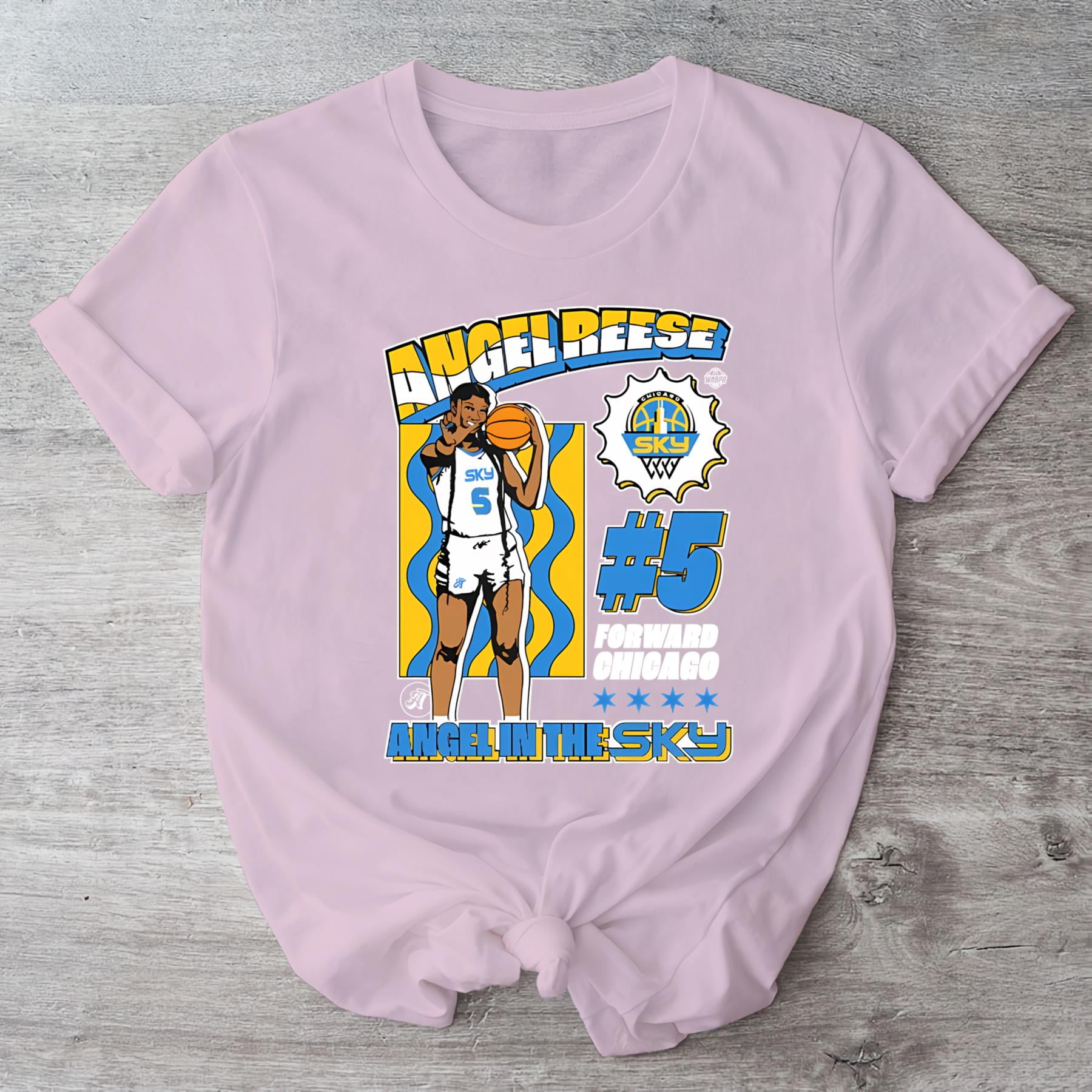 Basketball Star #5 Inspired Vintage Tee – “Angel in the Sky” Style ...