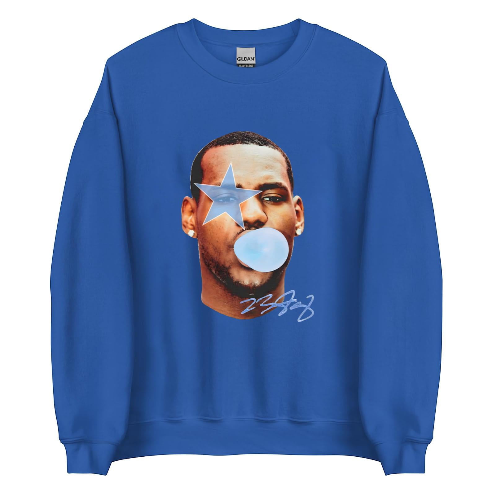 Basketball Star Blowing Bubble Vintage Tee-TH4750 - Walmart.com