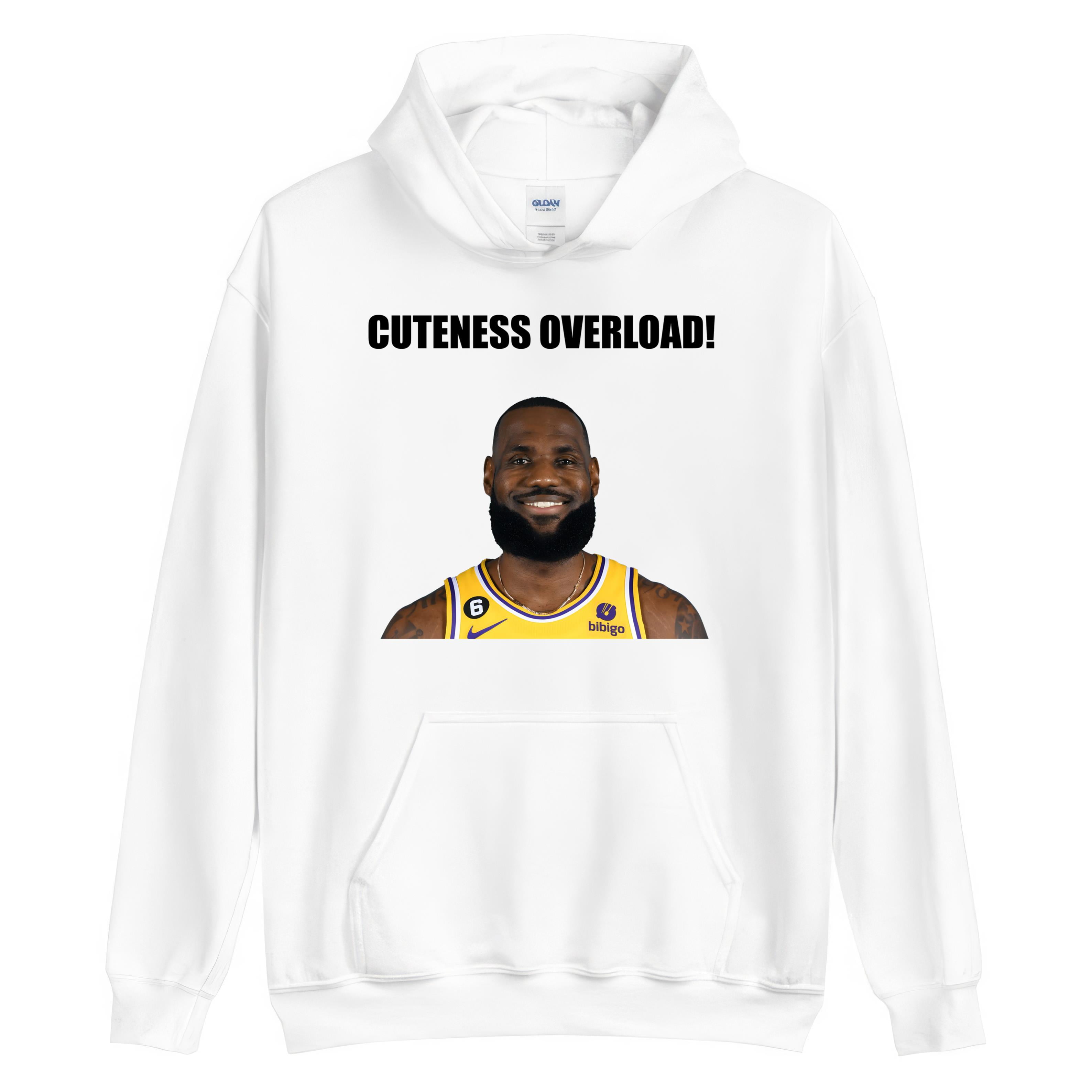 Basketball Star Cuteness Overload Hoodie - Walmart.com