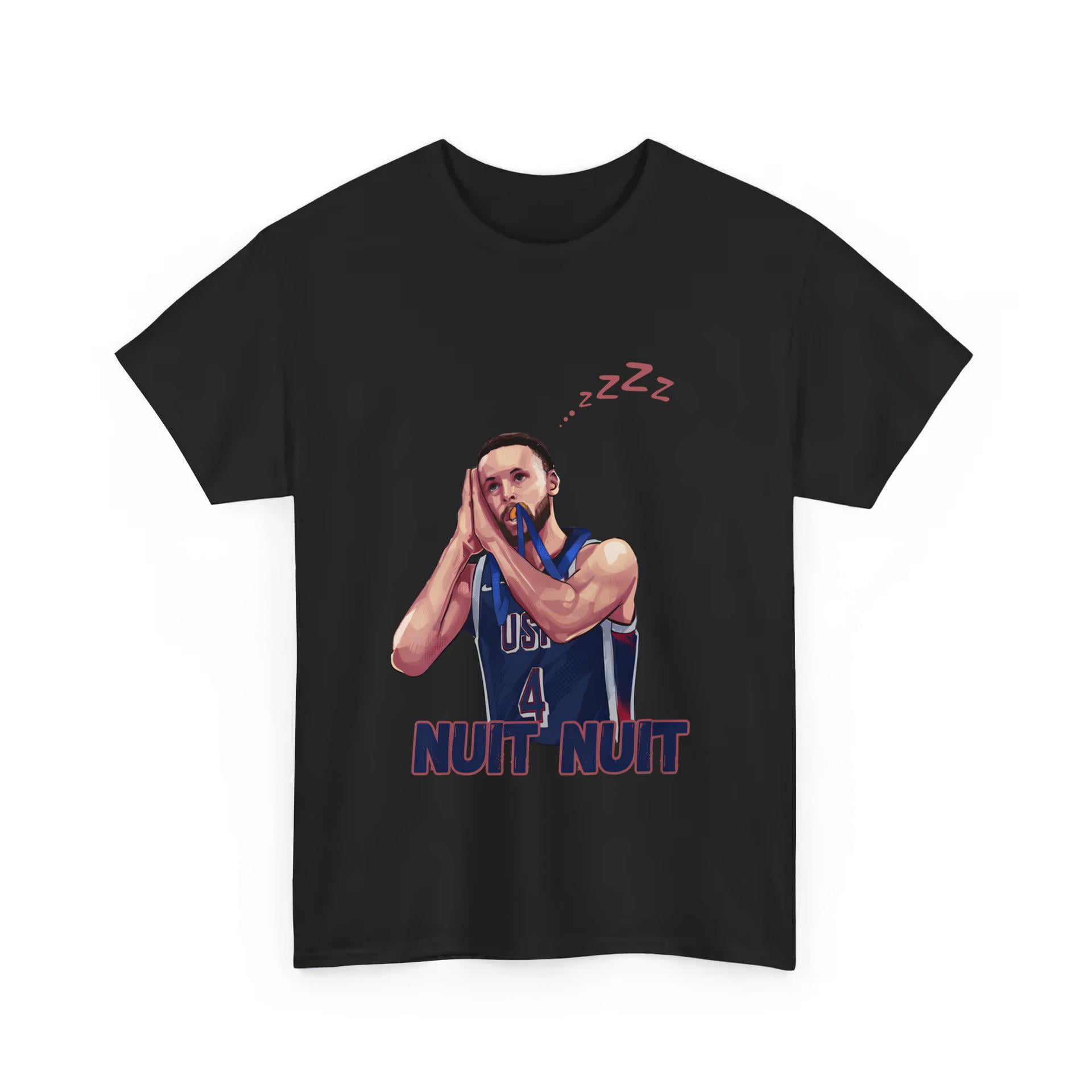 Basketball Star Goodnight Meme Shirt, Funny Sleepy Hoops Graphic Tee ...