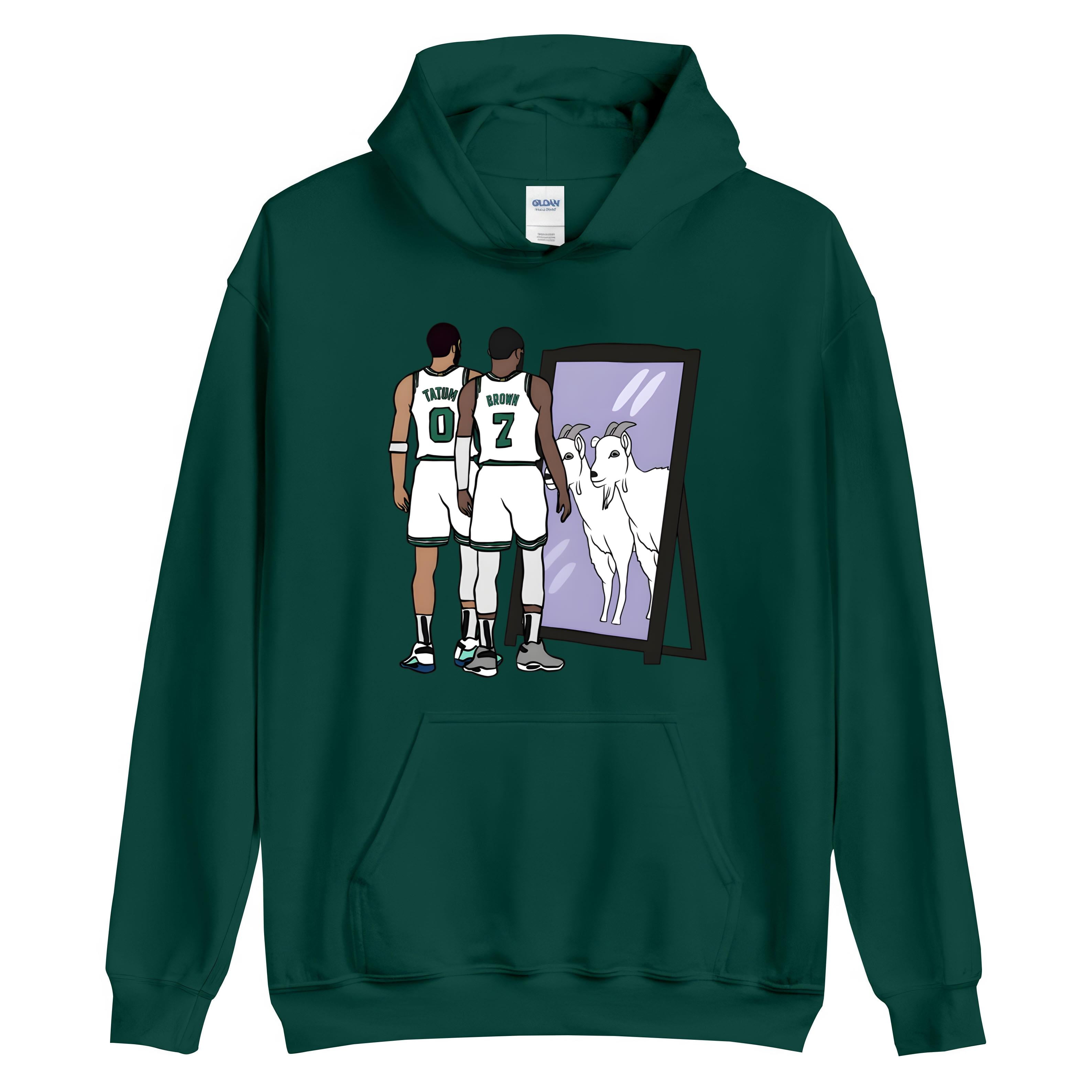 Basketball Star Mirror GOATs Graphic shirt, Sports Legend Tee - Walmart.com
