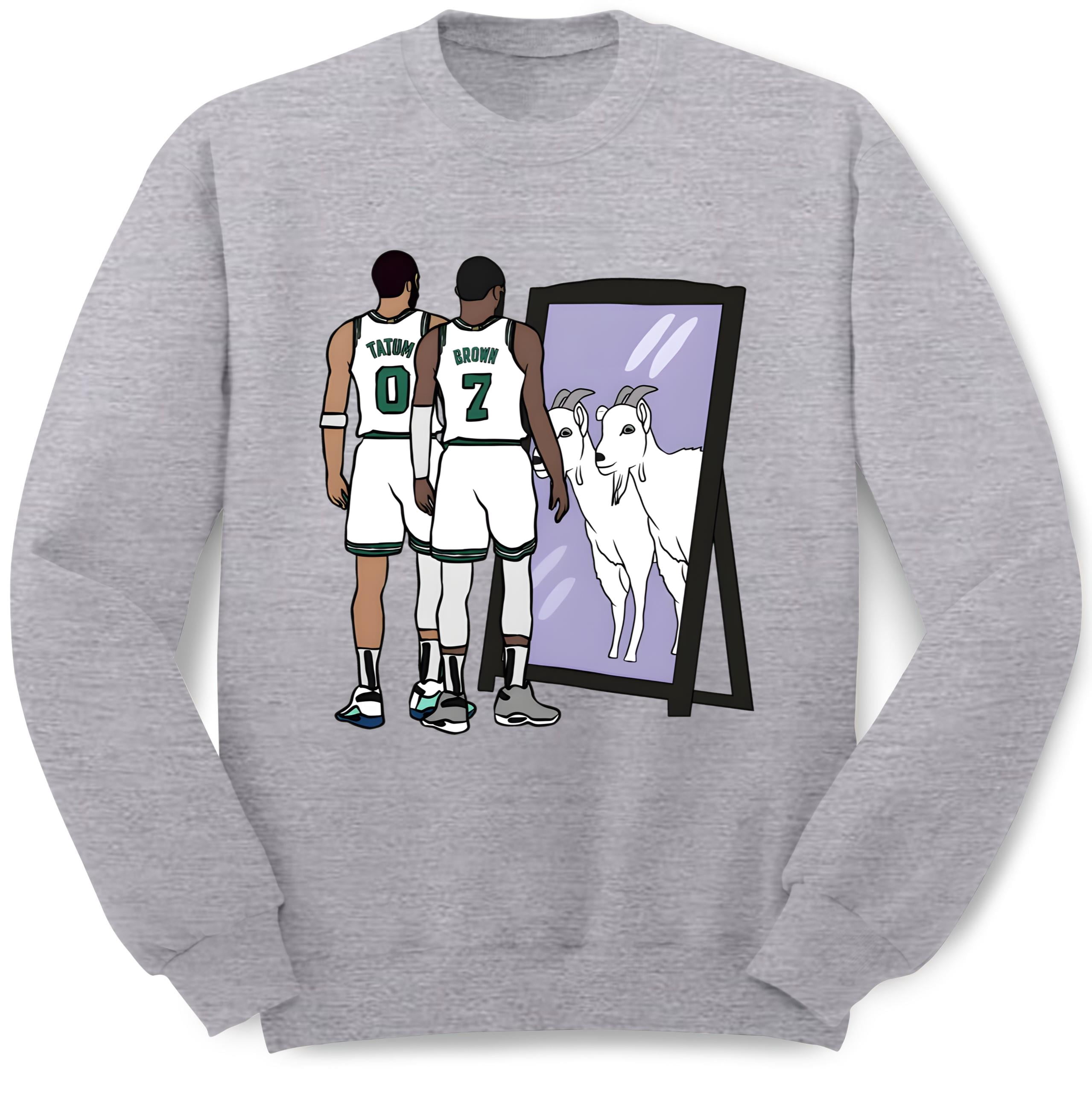 Basketball Star Mirror GOATs Graphic shirt, Sports Legend Tee - Walmart.com