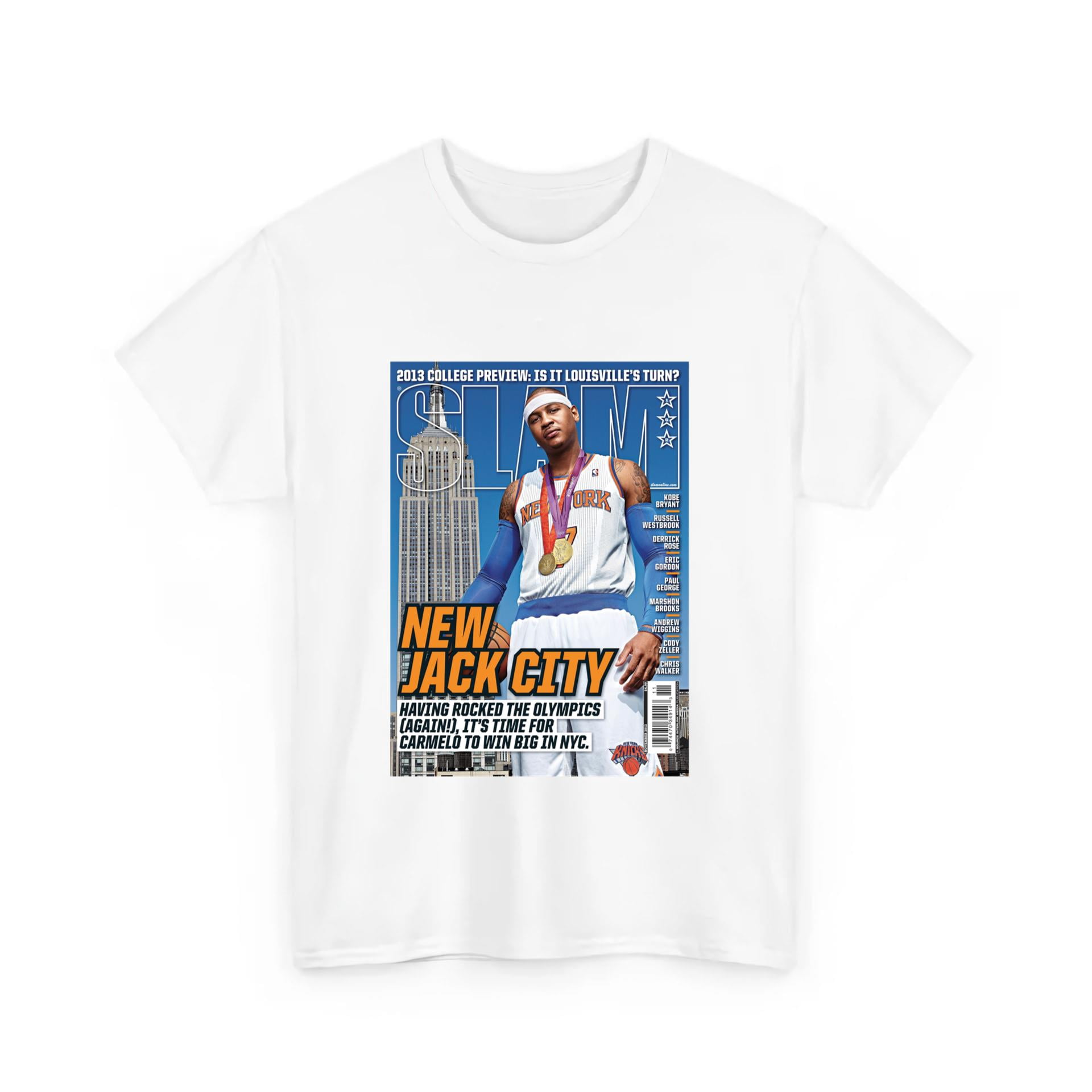 Basketball Star New York Team Slam Cover Tee Shirt - Walmart.com