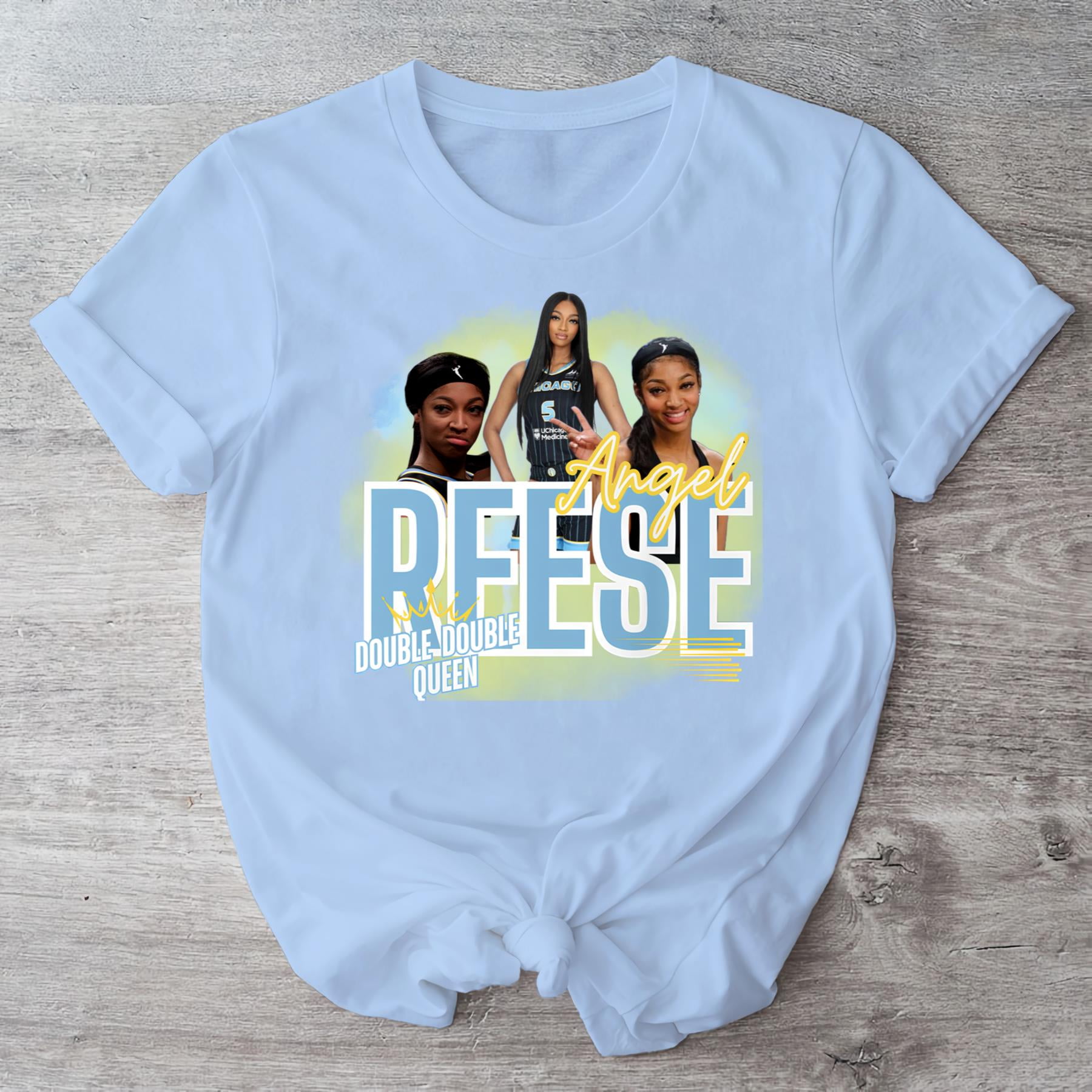 Basketball Stat Queen Tribute Tee, Double Double Court Legend Graphic ...