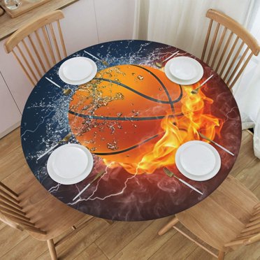 Basketball 'Nothin' But Net' Plastic Table Cover(1ct) - Walmart.com