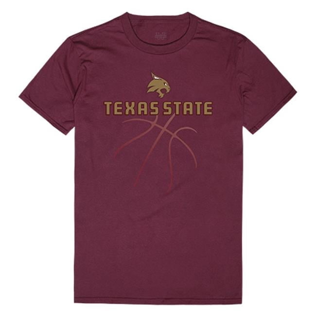 Basketball Tee - Texas State - Maroon - Extra Large - Walmart.com