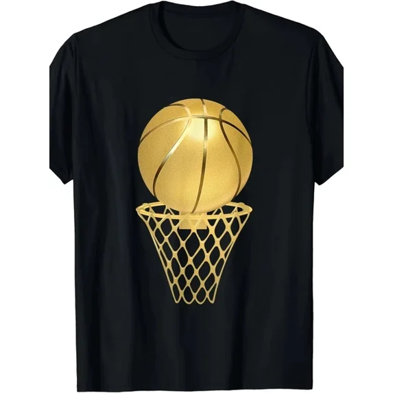 Basketball Tee, Trophy Tee Co. Comfortable Graphic T-Shirt - Walmart.com