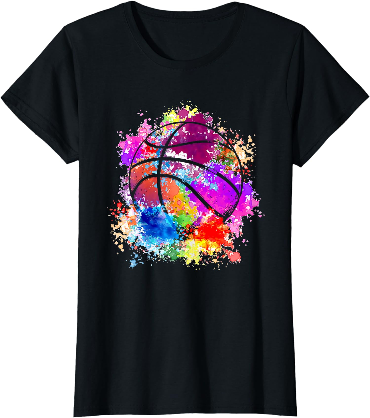 Basketball Teenagers Girls Teens Women Baller Dunking T-Shirt - Walmart.com