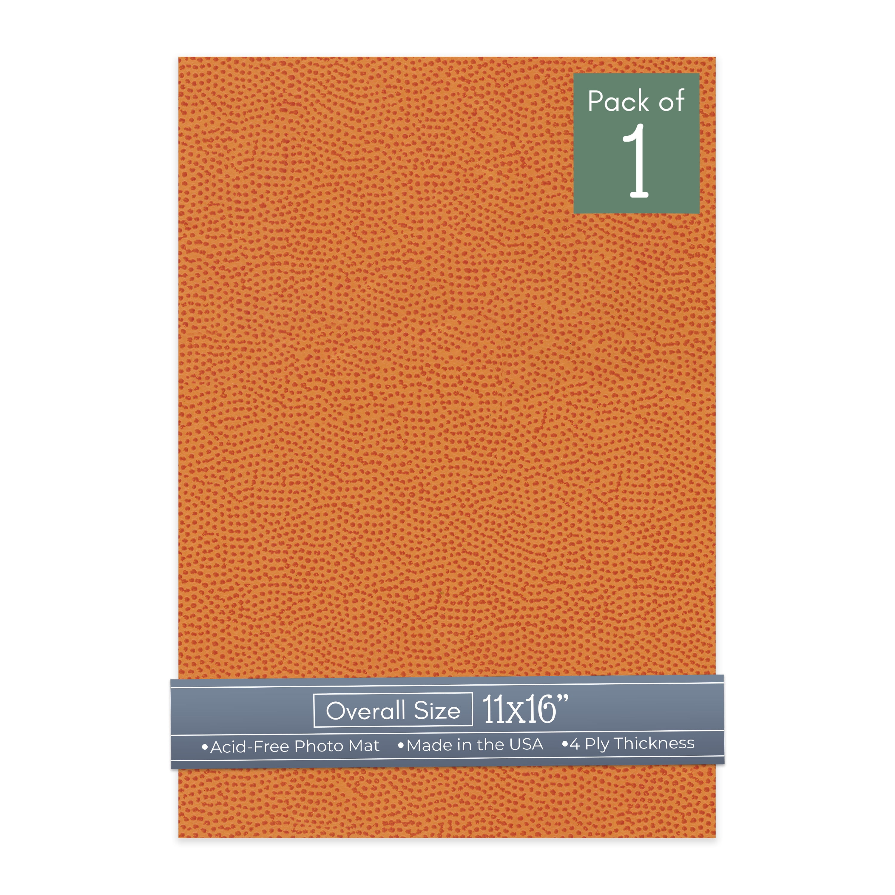Basketball Texture 11x16 Uncut Art Mat Board - No Opening - 1 Mat ...