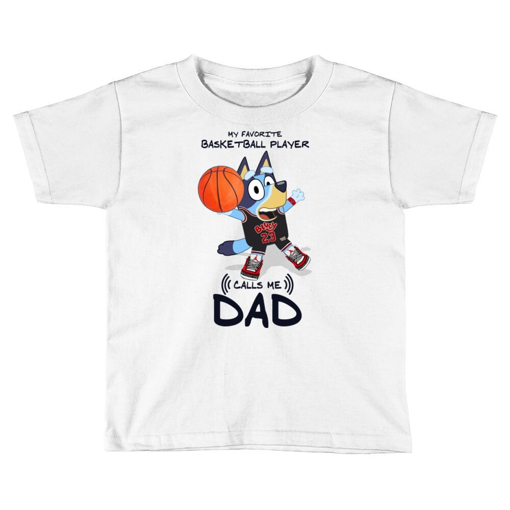 Basketball Toddler T Shirt Bluey Design, Bluey Theme Party, Cool Bluey ...