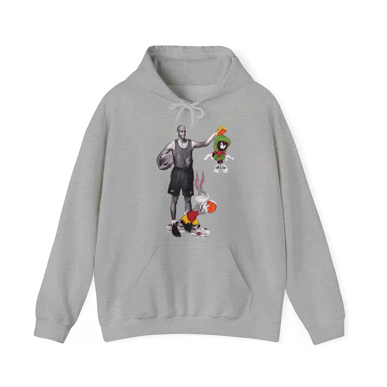 Basketball Toon Crossover Tribute Shirt, Retro Space Team Graphic Tee ...