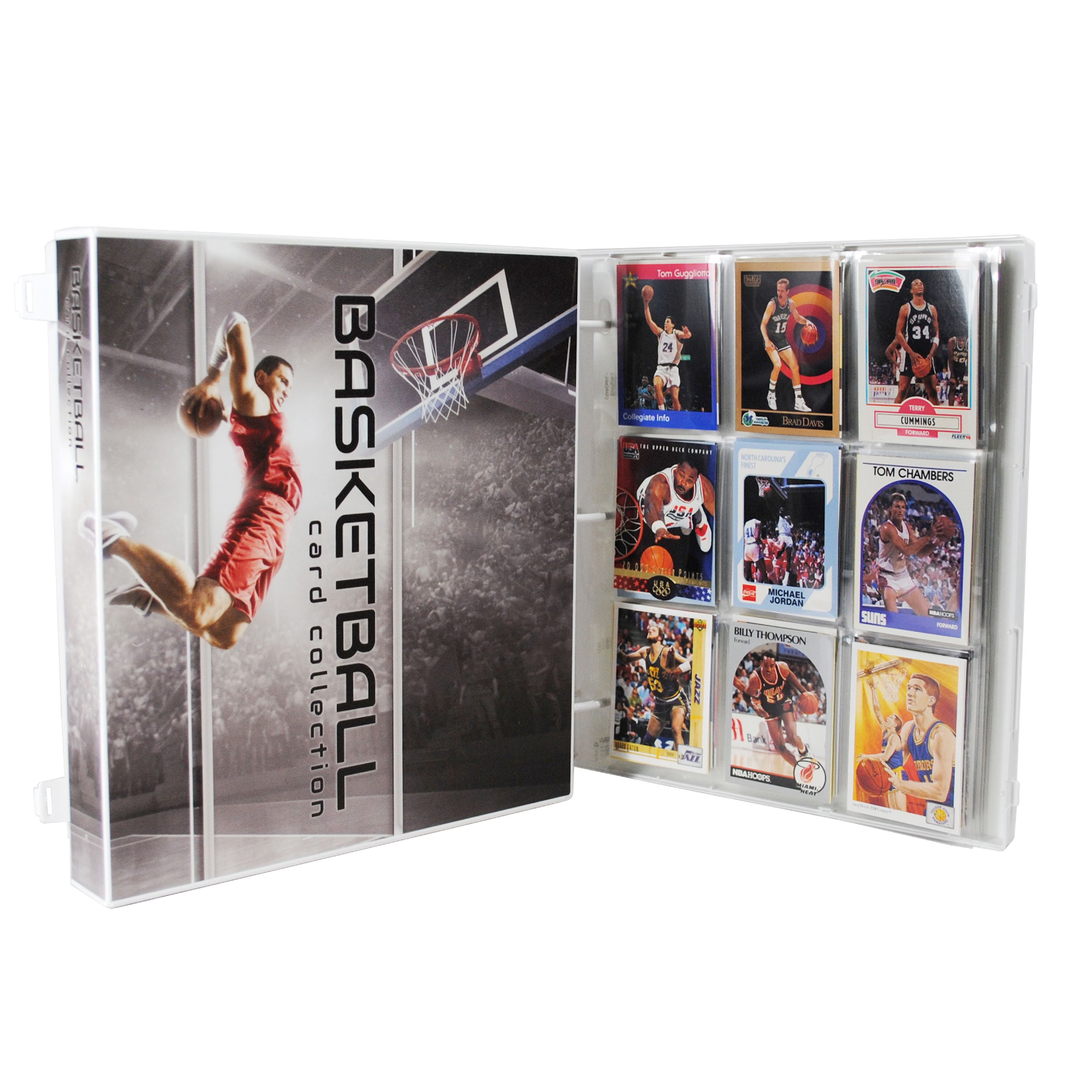 Basketball Trading Card Collection Album Kit, 10 Pages Included (No ...