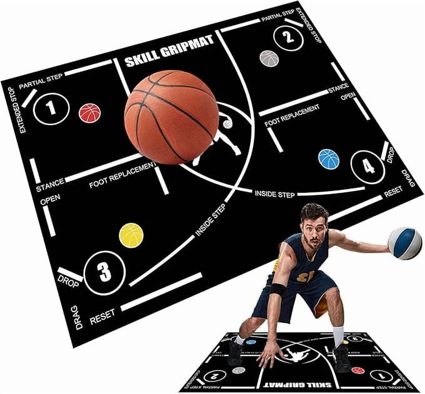 Basketball Training Mat Indoor Fitness Non Mat Basketball Soundproof ...