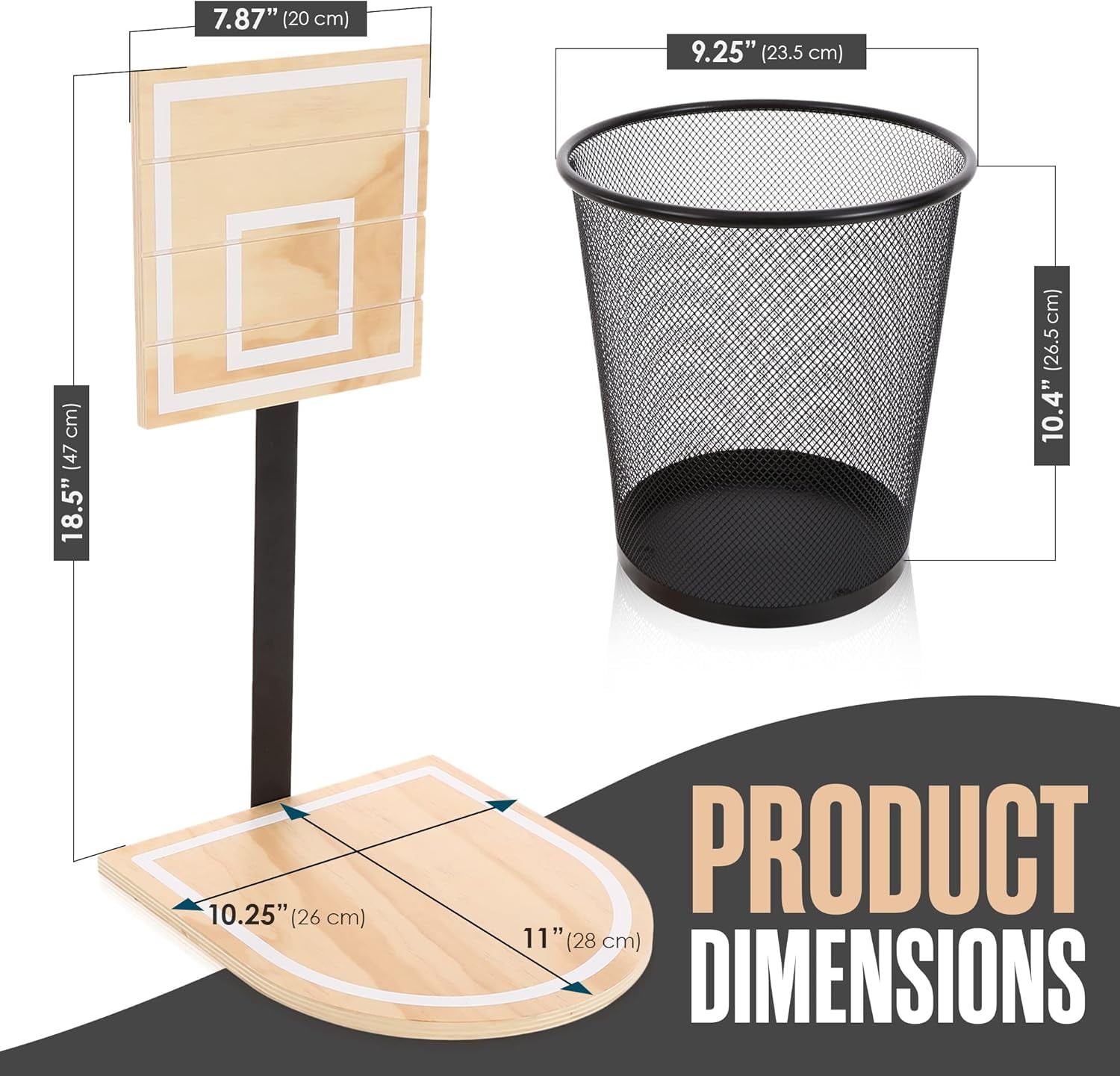 Basketball Trash Can, Basketball Hoop Trash Can, Hoop Bin, Wastebasket ...
