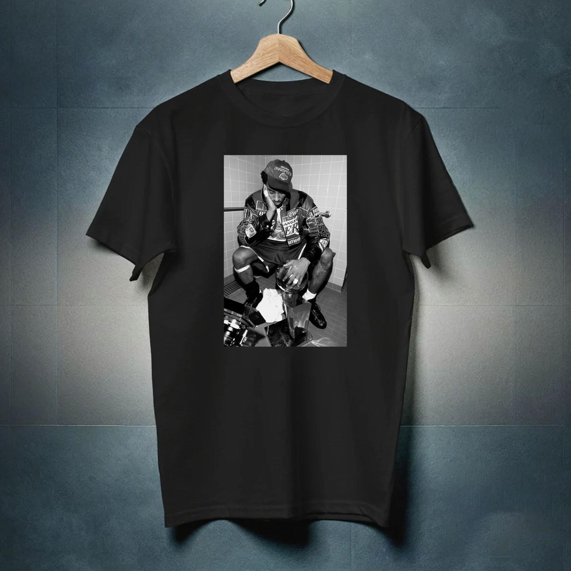 Basketball Tribute Graphic Shirt Featuring Iconic Designs and Legendary ...