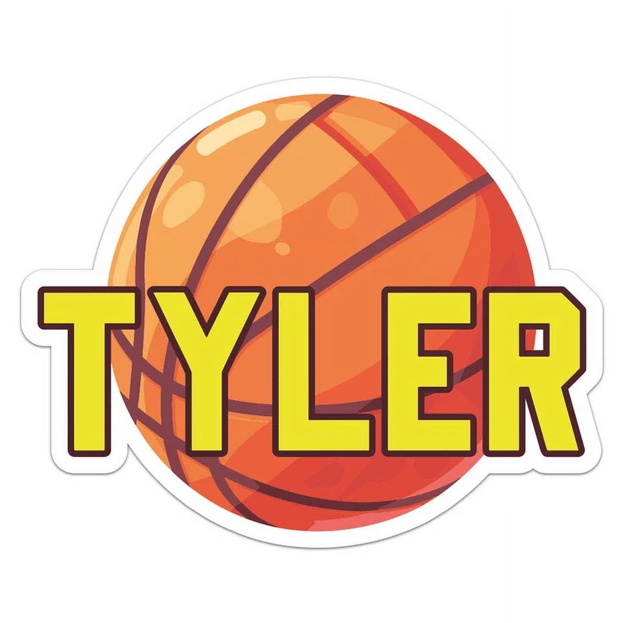 Basketball Tyler Sticker Phone Decal Water Bottle Stickers Car Decals ...