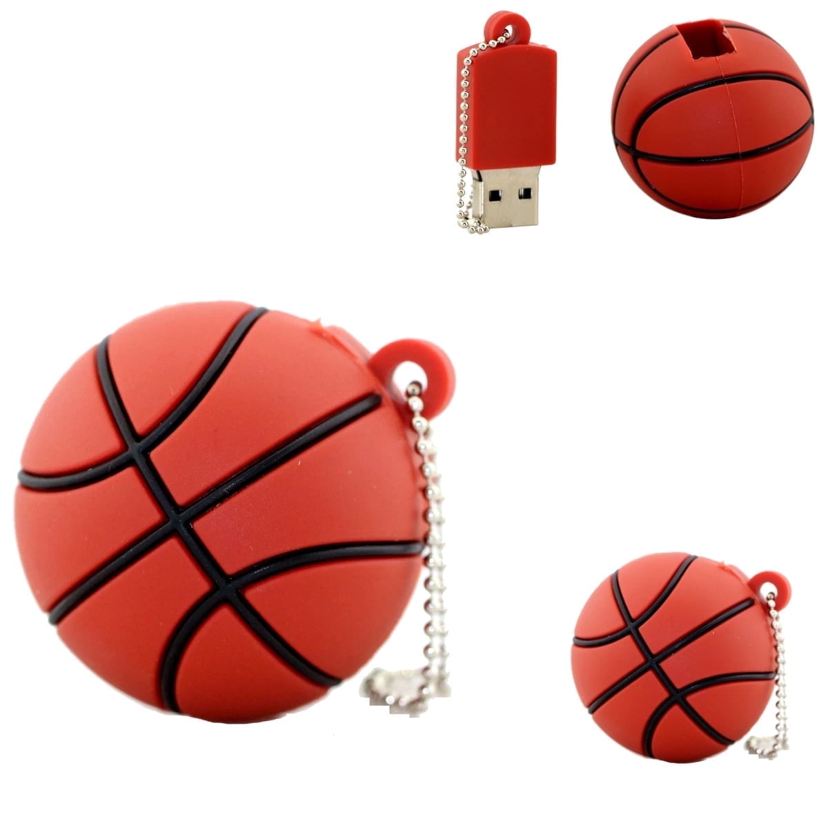 Basketball USB Drive - 16 GB Flash Drive - Sports USB Drive ...