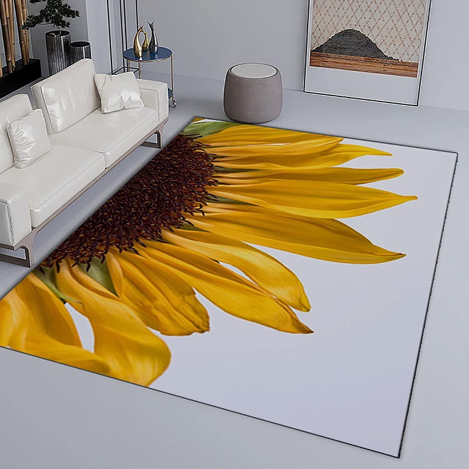 Basketball Wood Court Rectangle Rugs Boys Teens Room Decor Carpet for Living Room Bedroom ...