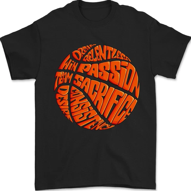 Basketball Word Art Mens Womens S-5XL T-Shirt - Walmart.com