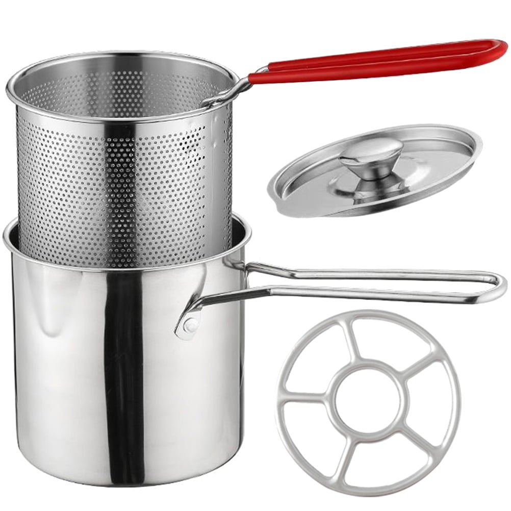 Baskets Mesh Colander Strainer Portable Griddle French Fries - Walmart.com