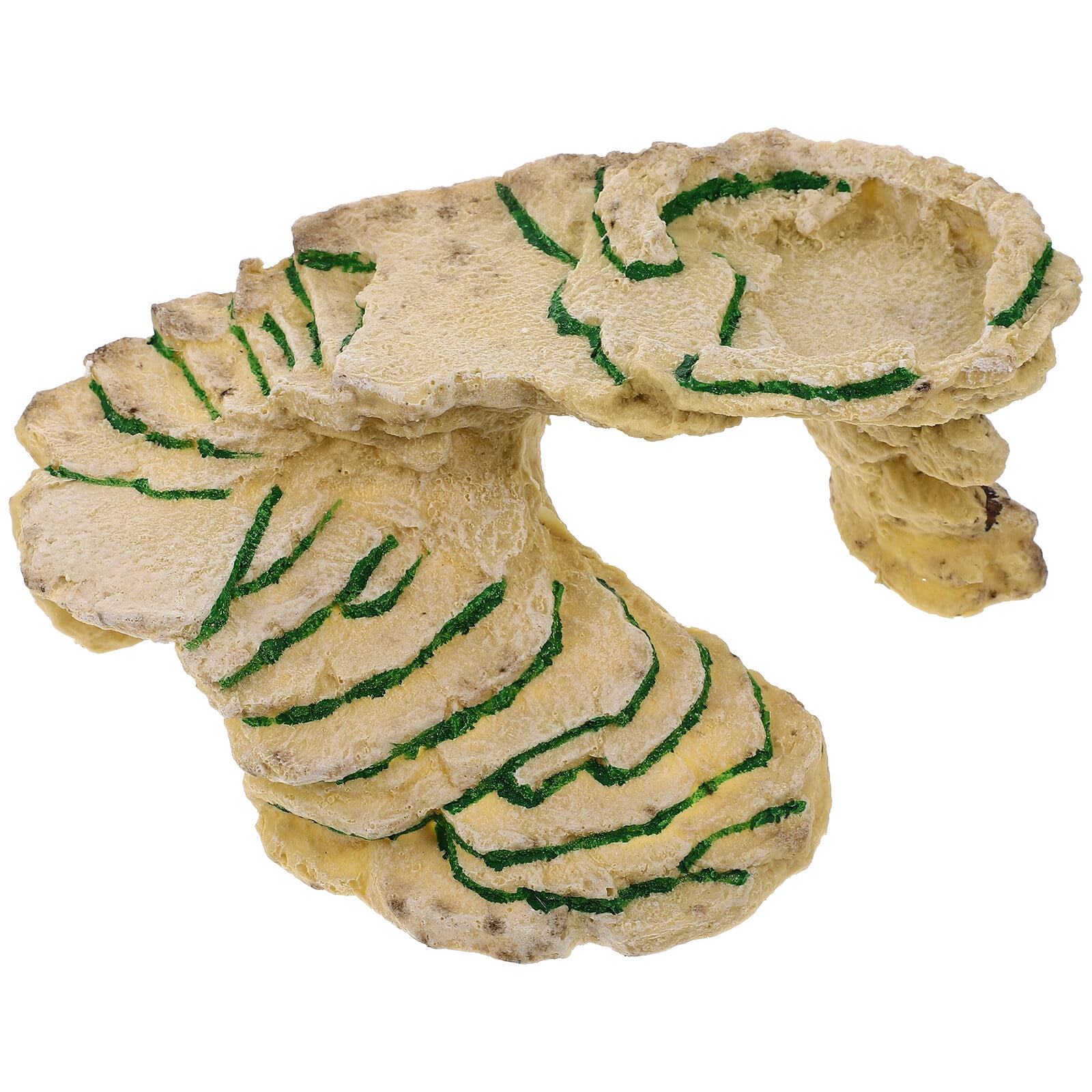 Basking Platform for Turtle Resin Tortoise Habitat Reptile Hiding Cave ...