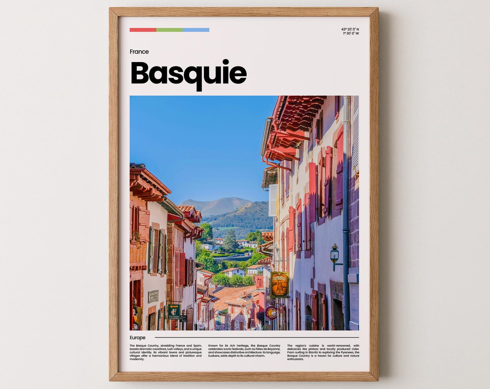 Basque Country Poster, Basque Country Print, Basque Country Photo ...