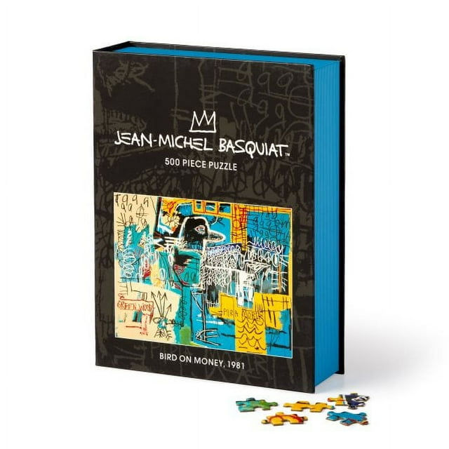 Basquiat Bird on Money 500 Piece Book Puzzle (Jigsaw) - Walmart.com