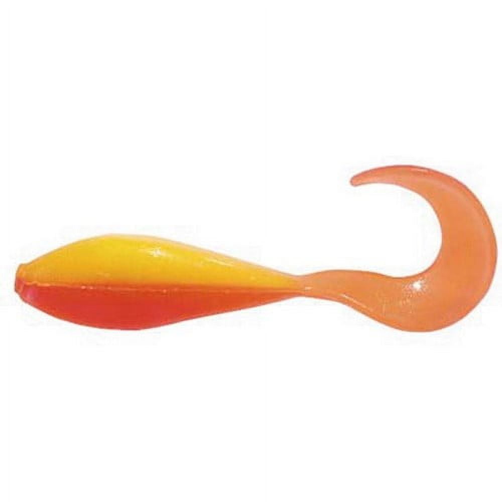 Bass Assassin CSA35305 Curly Shad Candy Corn 2" Soft Plastic Fishing ...