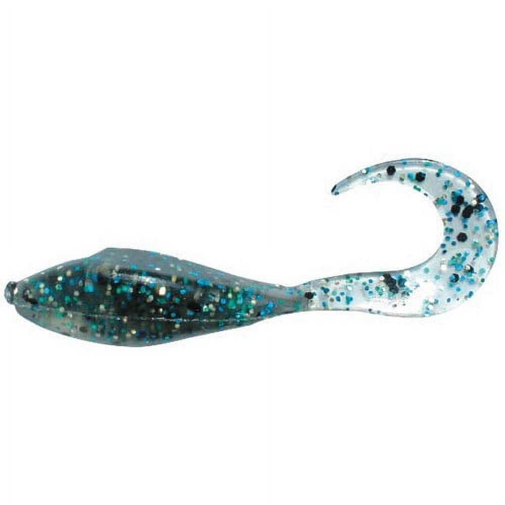 Bass Assassin CSA35414 Curly Shad Firecracker 2" Soft Plastic Fishing ...