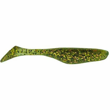 Bass Assassin CSA35414 Curly Shad Firecracker 2" Soft Plastic Fishing ...