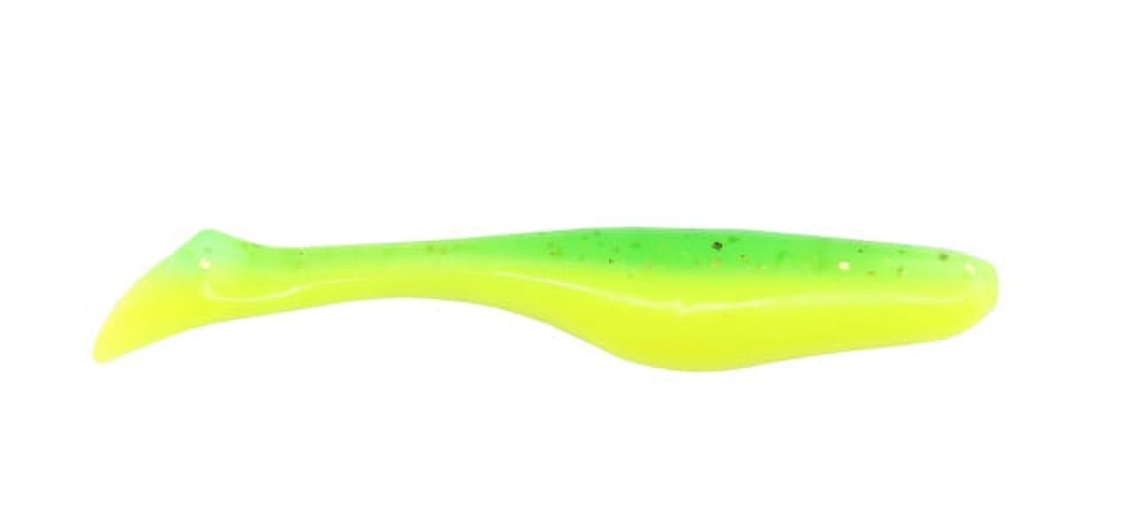 Bass Assassin Saltwater Sea Shad 4" 10ct Green Mackerel - Walmart.com