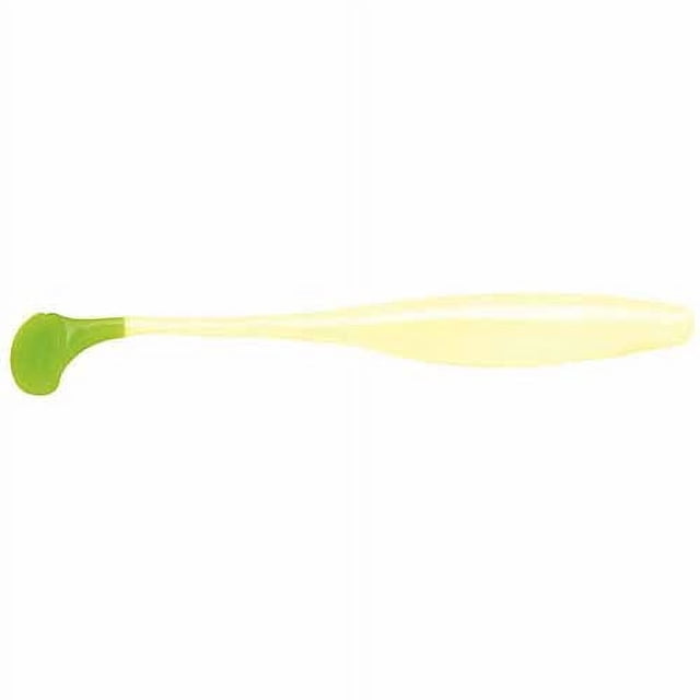 Bass Assassin SW Sea Shad 4'' Glow/Chartreuse Tail 10p - Walmart ...