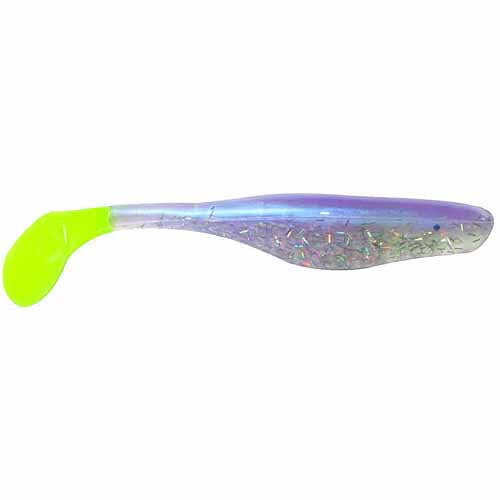 Bass Assassin SW Sea Shad 4'' OpeningNight/LimetrsTail - Walmart.com