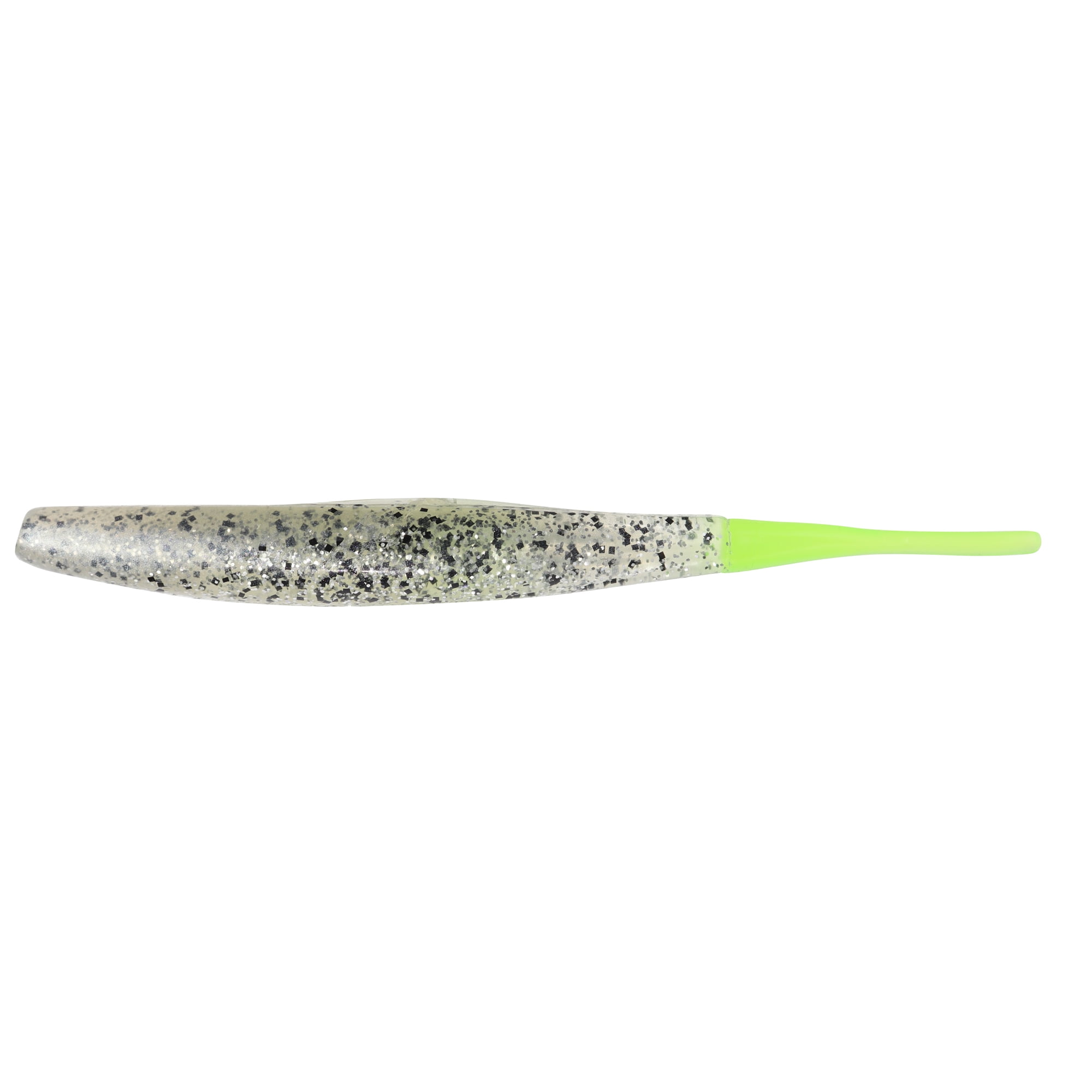 Bass Assassin SW Shad 5'' S&P Sl Phntm/ChrtTail 8p - Walmart.com