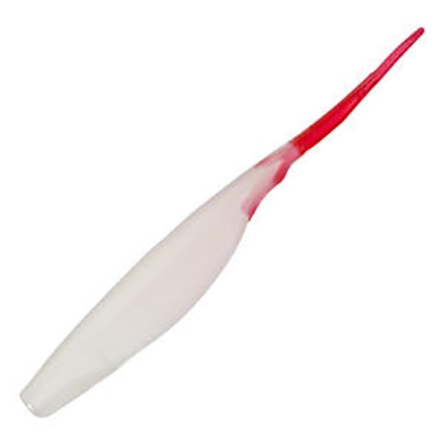 Bass Assassin SWA29249 Shad Glow Fire 5" Saltwater Soft Plastic Fishing ...