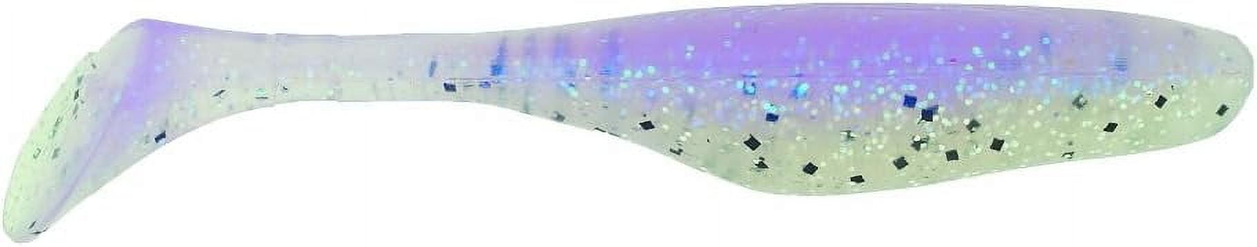 Bass Assassin Sea Shad Swimbait, 4", Albino Ghost, 10/Pack - Walmart.com