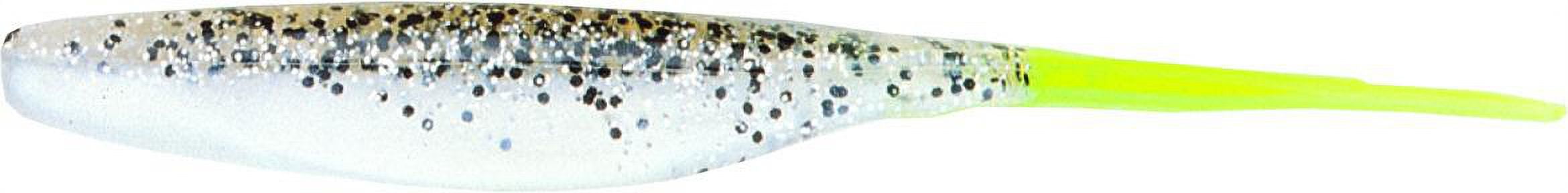 Bass Assassin Shad Assasin Jerkbaits, 7, 5in, Salt/Pepper Silver ...