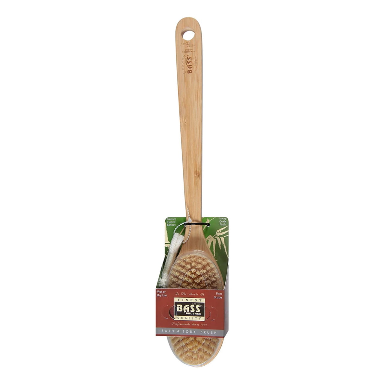 Bass Brushes Firm Bristle Bath And Body Brush For Wet Or Dry Use, 1 Ea ...