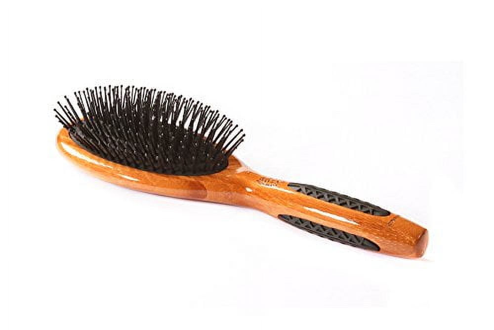 Bass Brushes Nylon Bristle Brush Large Oval - 1 Count, 2 Pack - Walmart.com
