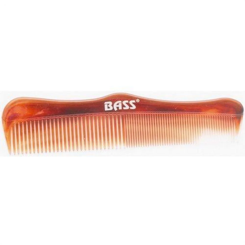 Comb - Pocket / Purse with Fine / Wide Tooth Combination Bass Brushes 1 ...