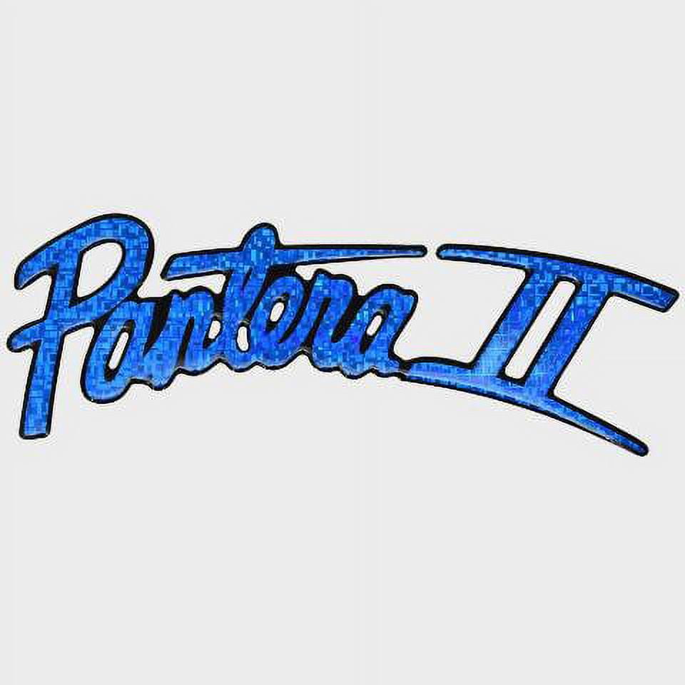 Bass Cat Boat Raised Emblem Decal | Pantera II 12 5/8 x 4 1/2 Inch Blue ...