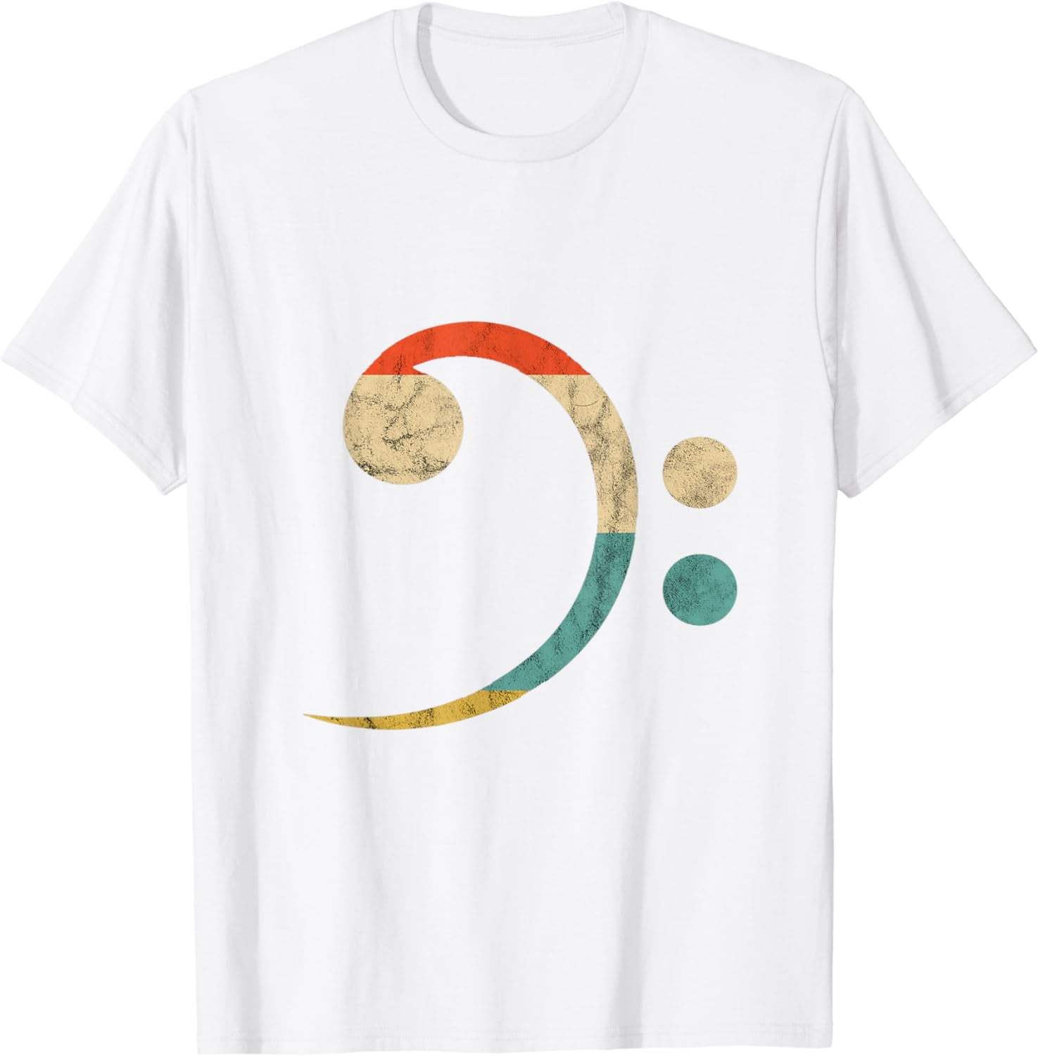 Bass Clef Bass Guitar Player Bassist Bass Player Band T-Shirt - Walmart.com