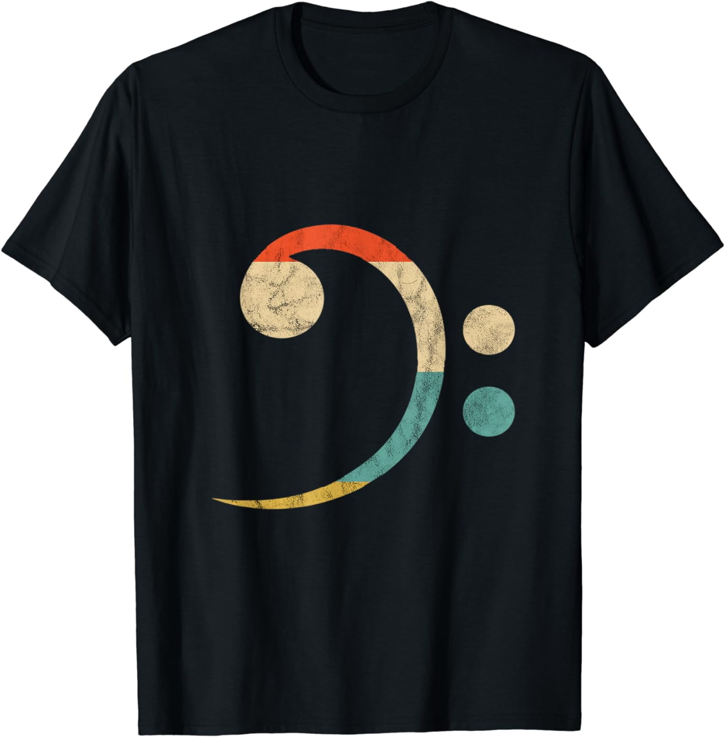 Bass Clef Bass Guitar Player Bassist Bass Player Band T Shirt
