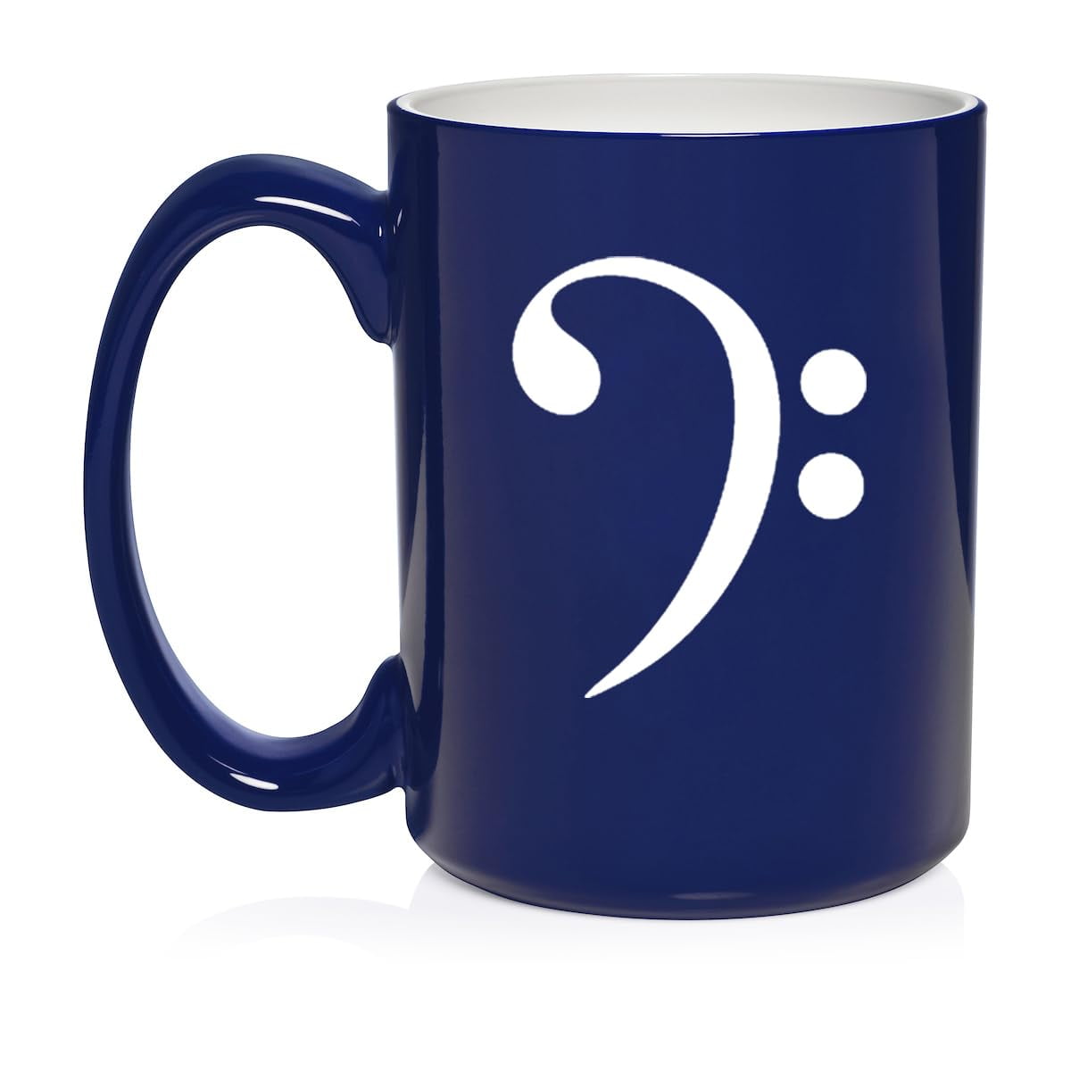 Bass Clef Ceramic Coffee Mug Tea Cup Gift for Her, Him, Friend ...