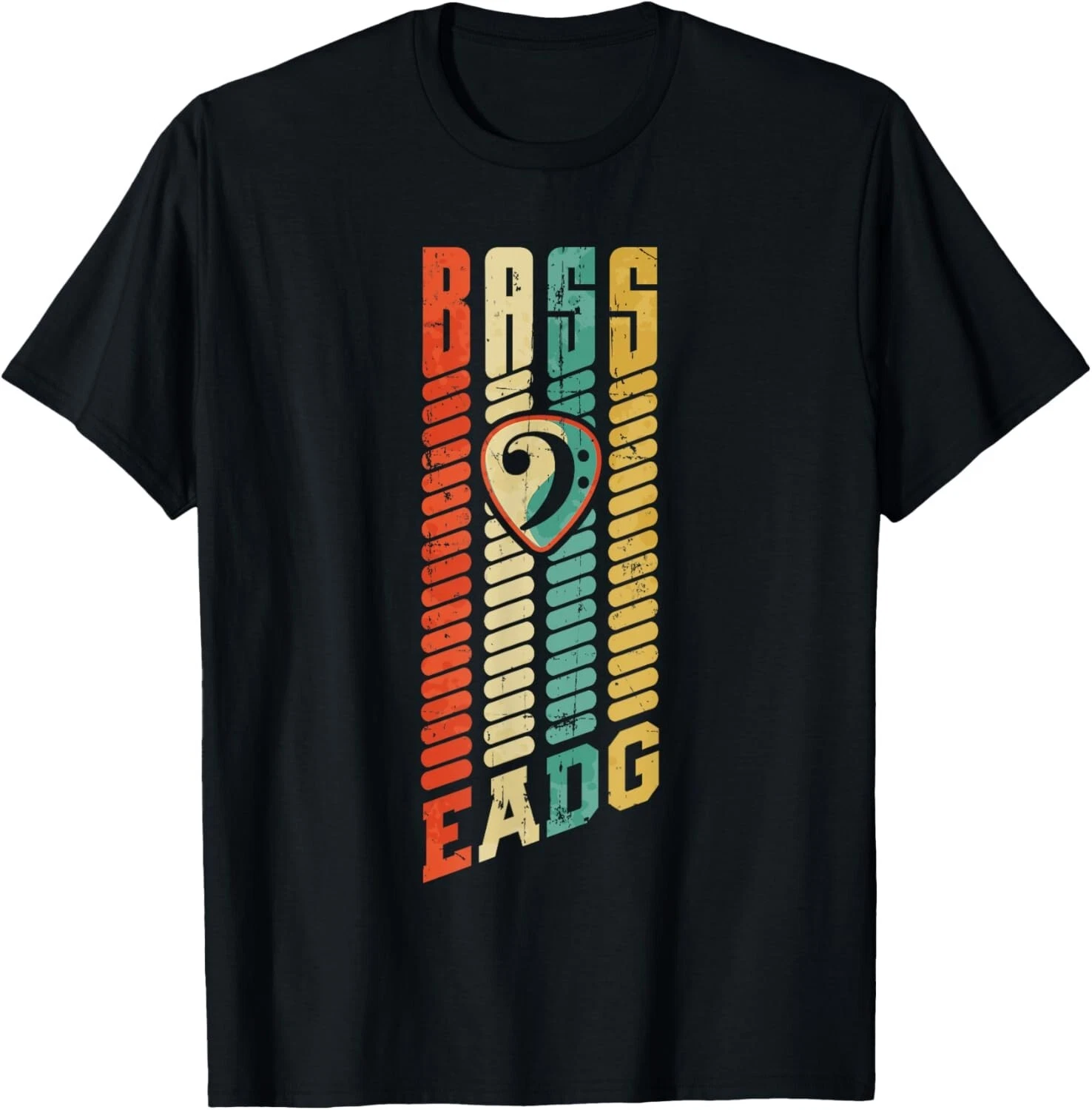 Bass Clef Strings EADG Bassist Musician String Instrument Player Unisex ...