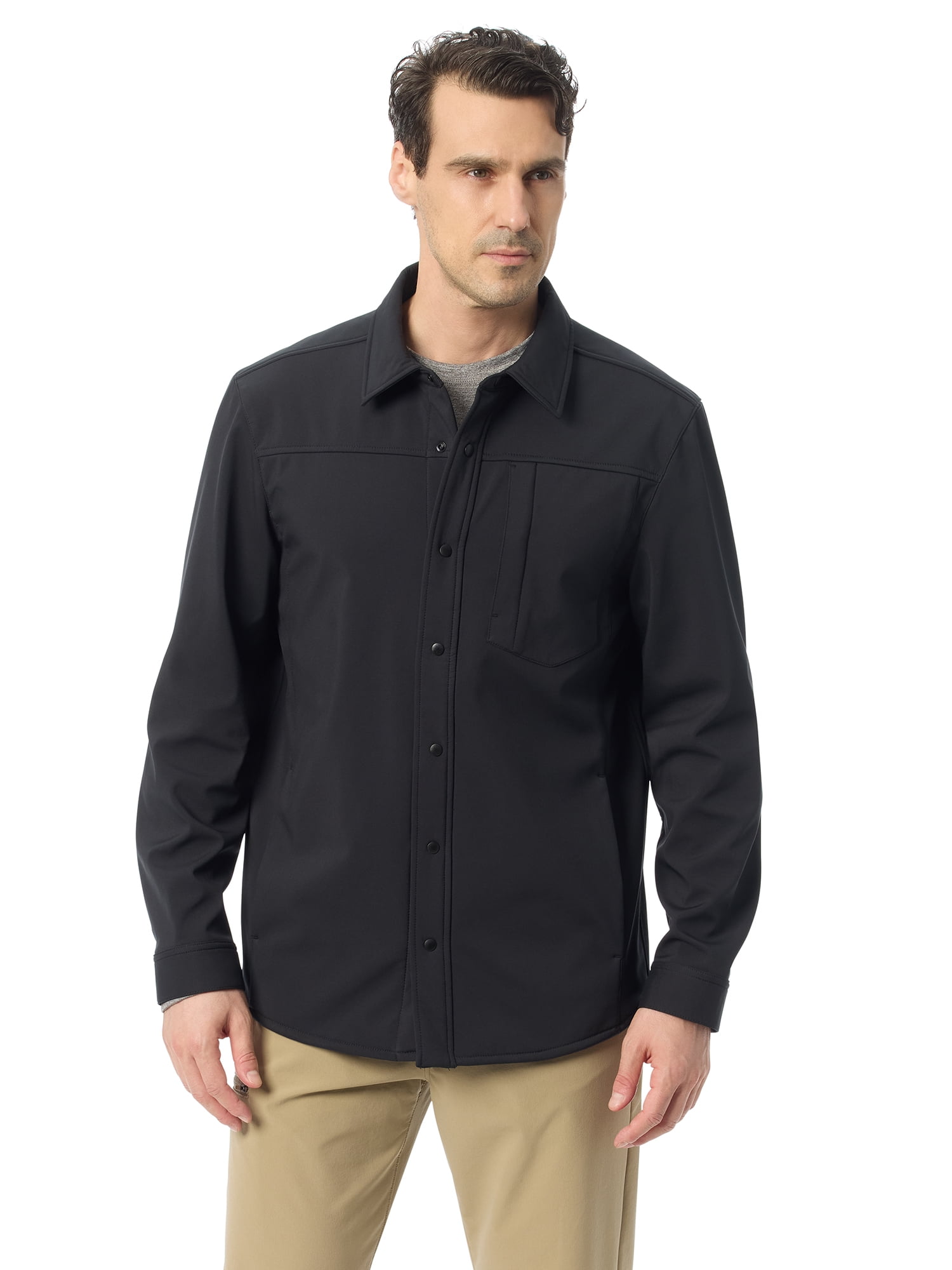 Bass & Co Men's & Big Men's Frontier Bonded Jacket, Sizes S-XXXL ...