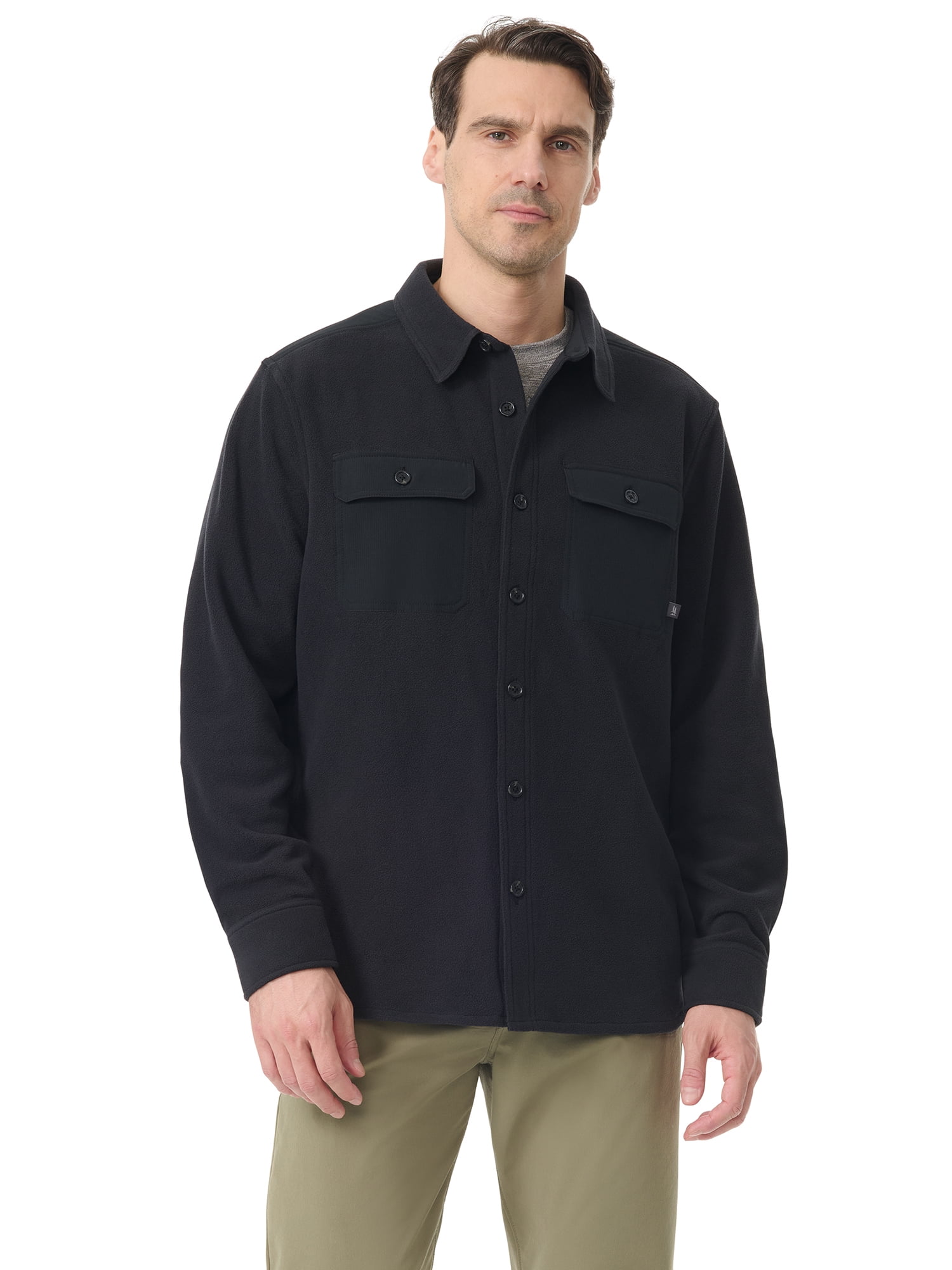 Bass & Co Men's Campfire Shacket, Sizes S-3XL - Walmart.com
