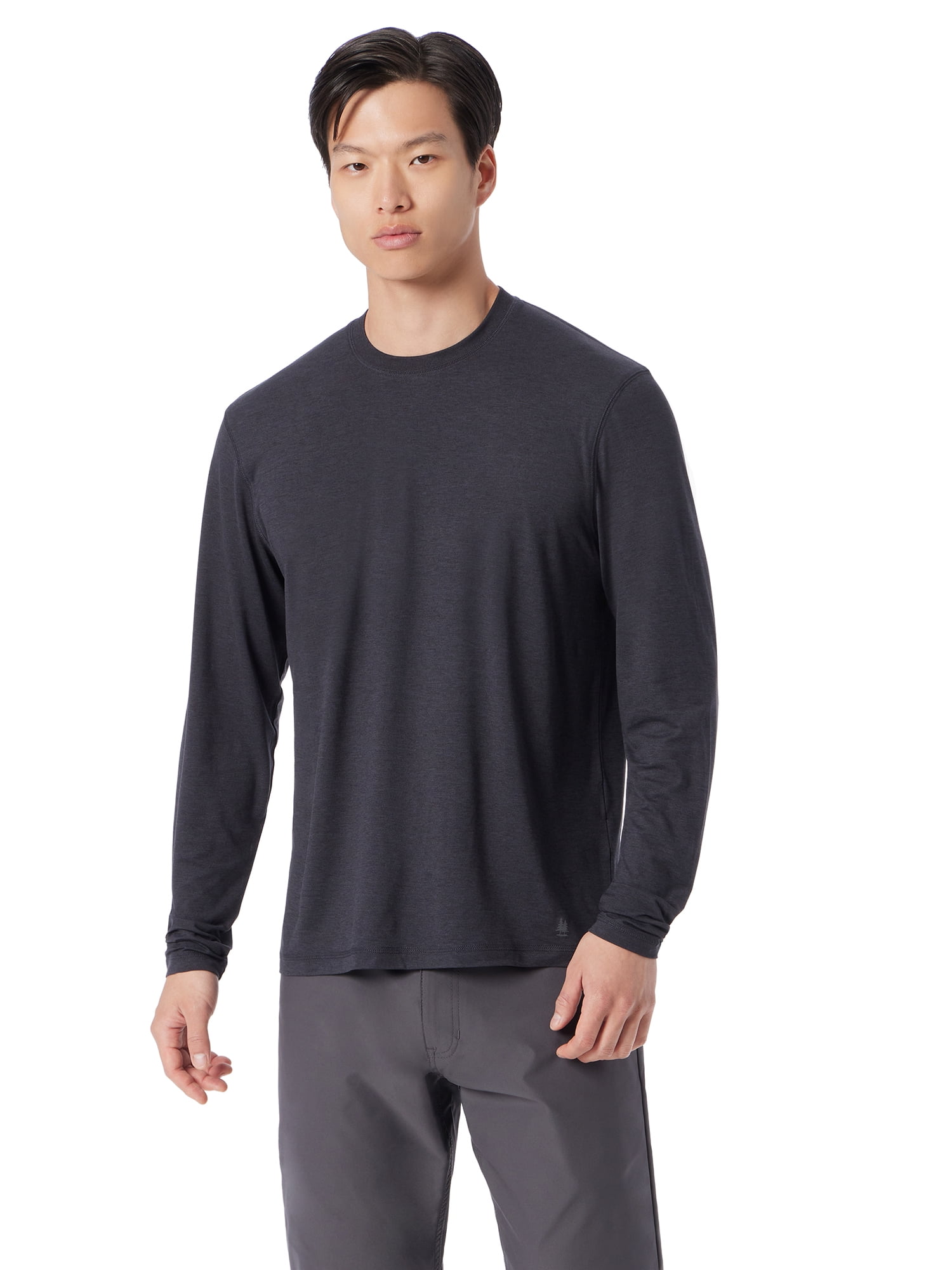 Bass & Co. Men's and Big Men's Core Performance Tee with Long Sleeves, Sizes S-XXXL - Walmart.com