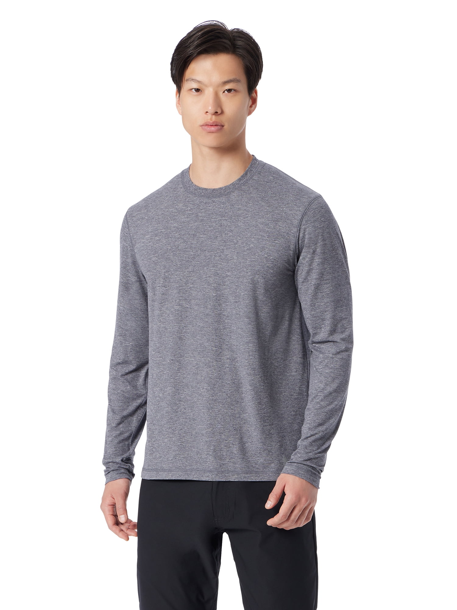 Bass & Co. Men's and Big Men's Core Performance Tee with Long Sleeves, Sizes S-XXXL - Walmart.com