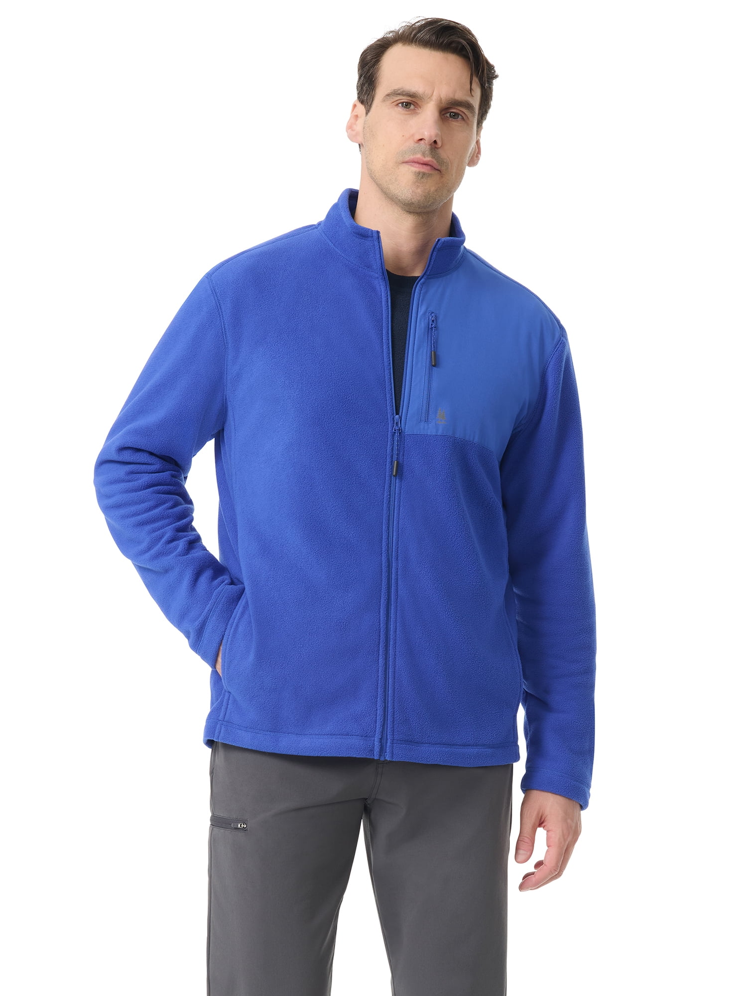 Bass & Co Men's Polar Full Zip Fleece, Sizes S-3XL - Walmart.com